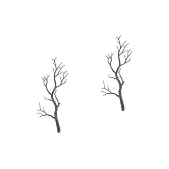 Exceart Vase F&uuml;r Baumzweig 2Pcs K&uuml;nstlicher AST Kunststofff&uuml;ller Adornos para Mesa De Black Plants Rattan Decor Plastic Plants K&uuml;nstliche &Auml;ste St&auml;ngel &Auml;ste Ki