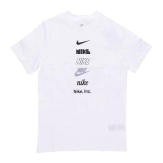 Nike Homme, Tops, Blanc, Taille: XL T-Shirt White Tee Club