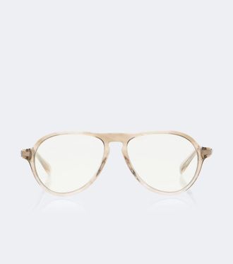 Brunello Cucinelli Aviator-Brille Sartorial Sunset