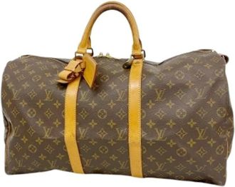 Louis Vuitton unisex, Pre-owned, Brun, Taille: ONE Size Sac Week-end Vintage Pre-owned