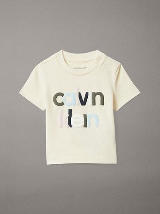 Calvin Klein T-shirt avec logo pour nouveau-n&eacute;