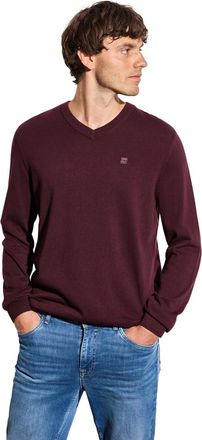 Street One Men Herren Basic V-Neck Strickpullover