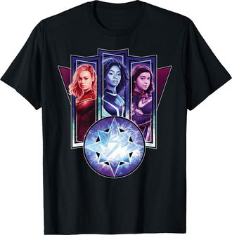 MARVEL Studios The Marvels Captain Marvel Photon Ms. Marvel T-Shirt