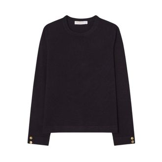Busnel Femme, Pulls, Bleu, Taille: 46 FR Pull en laine &agrave; motif cachemire