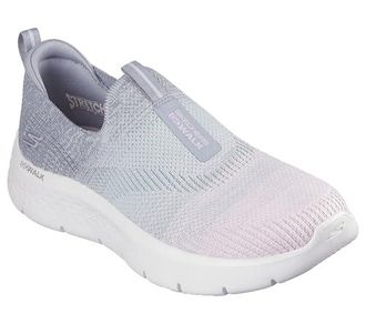 Skechers Womens GO Walk Flex Grand Entry Slip-on, Grey Multi Coloured, 39 EU