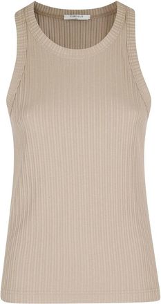 Circolo 1901 Femme, Tops, Brun, Taille: 38 FR Hauts sans manches