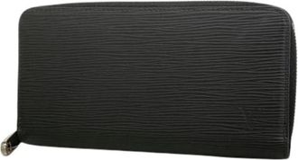 Louis Vuitton unisex, Pre-owned, Noir, Taille: ONE Size Portefeuille long Pre-owned (&agrave; deux volets)