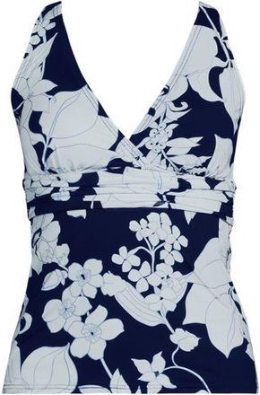 Lands End Tankinitop mit V-Ausschnitt in D-Cup, Damen, Größe:32-34 regular, Sonstige, Nylon-Mischung, by Lands End