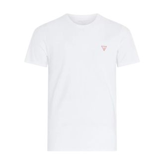 Guess Homme, Tops, Blanc, Taille: L T-Chemises