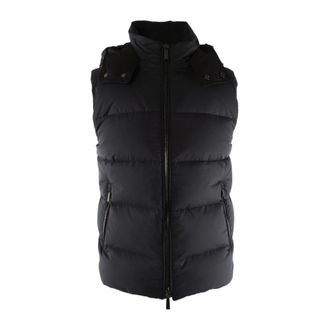 Moorer Homme, Vestes, Bleu, Taille: S Gilet Bleu Fire