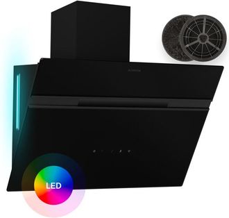 Klarstein Klarstein - Dunstabzugshaube Alina - 60-cm-Wandhaube, 600 m&sup3;/h Luftstrom, Energieeffizienzklasse a, LED-Beleuchtung in 9 Farben, Touch-Bedienfeld