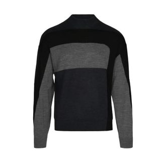 Emporio Armani Pull &agrave; col rond - Homme - Pulls - Noir - Taille: XL