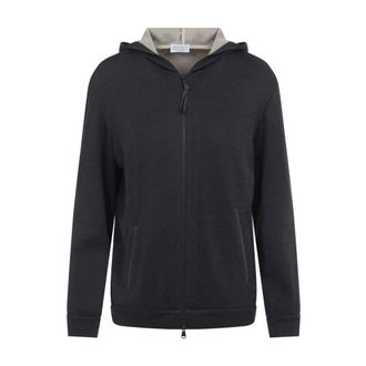 Brunello Cucinelli Damen, Sweatshirts & Hoodies, Grau, MGr&ouml;&szlig;e