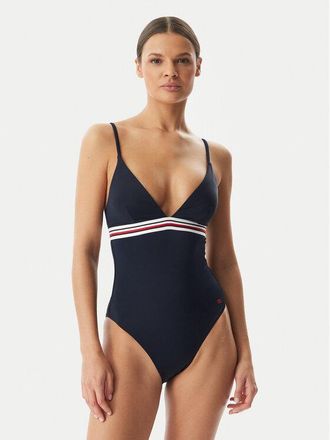 Tommy Hilfiger Badeanzug UW0UW06357 Dunkelblau