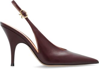 Gianvito Rossi Femme, Chaussures, Brun, Taille: 37 EU Sofia Heeled Chaussures