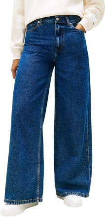 Tommy Hilfiger Damen DNM 70S Wide Leg Hw Ww0Ww47695 Andere Jeans, Denim (EMI), 34W x 32L