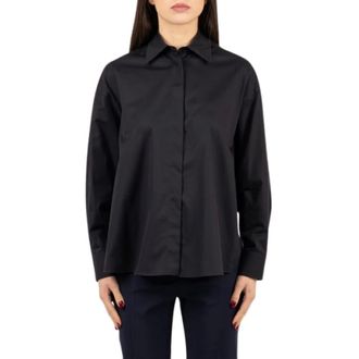 Dondup Damen, Blusen & Hemden, Schwarzk, XSGr&ouml;&szlig;e