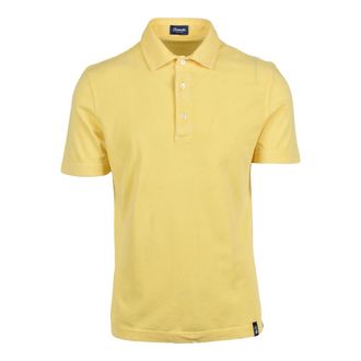 Drumohr Homme, Tops, Jaune, Taille: 2XL Polo
