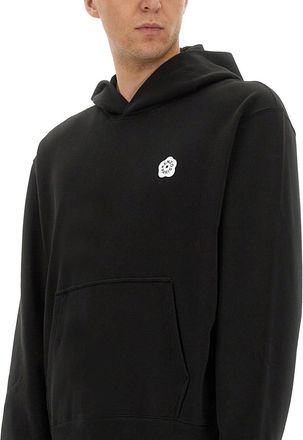 Kenzo Cotton Hoodie - Black