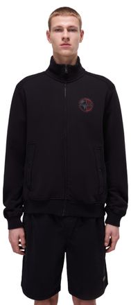 Napapijri Herren,Sweatshirt Beril mit Reißverschluss,Schwarz,L