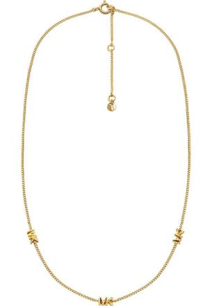 Michael Kors Premium Damen Halskette aus Sterlingsilber in Goldoptik, MKC1780710