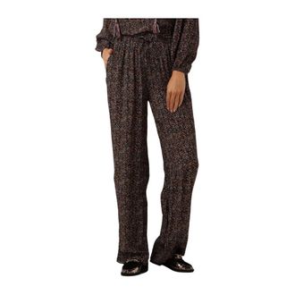 Moliin Wide Hosen - - Trousers - Damen - Braun - L