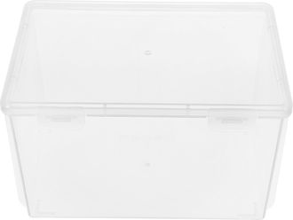 Holibanna Beh&auml;lter zum Organisieren von Waschperlen und Trockenpapier Kleine Gr&ouml;&szlig;e Transparenter Plastikbeh&auml;lter f&uuml;r W&auml;scheaufbewahrung im Haushalt