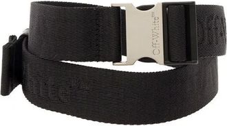 Off-white G&uuml;rtel - Tuc Long Logo Tape Belt - Gr. ONE SIZE - in Schwarz - f&uuml;r Damen
