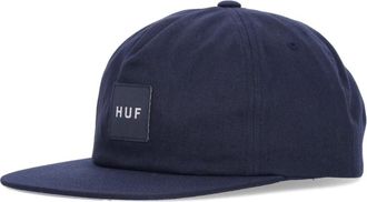 HUF Flache Schirmm&uuml;tze Snapback Navy - - Accessories - Herren - Blau - ONE SIZE
