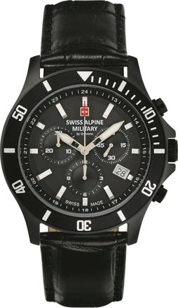 Swiss Alpine Military Chronographe 7022.9577 - Homme - Accessoires - Noir - Taille: ONE Size