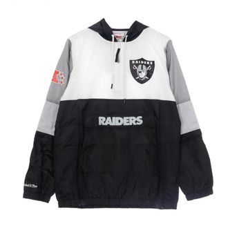 Mitchell & Ness NFL-&Uuml;berraschung gewinnt Windbreaker Oakriot Windjacke - - Sport - Herren - Wei&szlig; - S