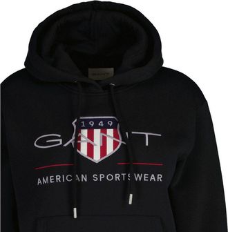 GANT Sweater Damen Sweatshirt Baumwolle Archive Shield Hoodie