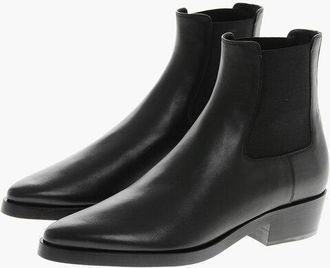 Fear of God Leather Cheelsea Booties with Point Toe size 43