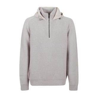 Herno Resort Kapuzenpullover aus Wolle - - Knitwear - Herren - Grau - L