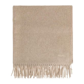 Max Mara Baci Schal - - Accessories - Damen - Beige - ONE SIZE