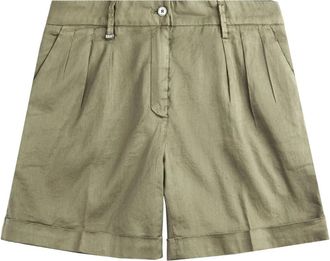 Fay Femme, Shorts, Vert, Taille: W30 V201 Pantaloni