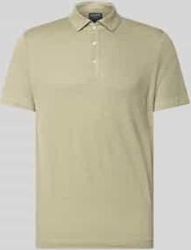 Olymp Level 5 Regular Fit Poloshirt aus Leinen-Elasthan-Mix