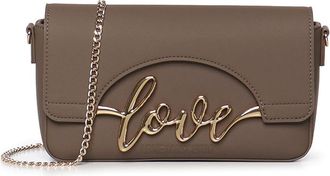 Love Moschino Schultertasche - Taupe