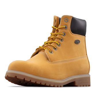 Lugz Herren Convoy Mode-Stiefel, Golden Wheat Bark Tan Gum, 43 EU