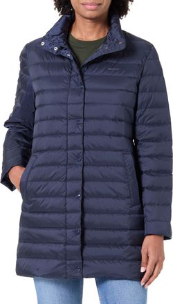 GANT Damen Light DOWN Coat Jacke, Evening Blue, XL
