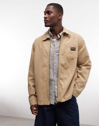 Stan Ray Veste zipp&eacute;e - Beige-Neutral