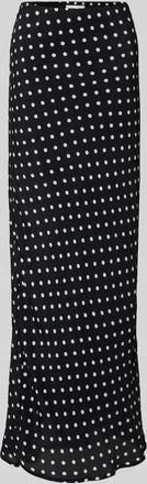 Neo Noir Maxirock mit blickdichtem Unterrock Modell Viso