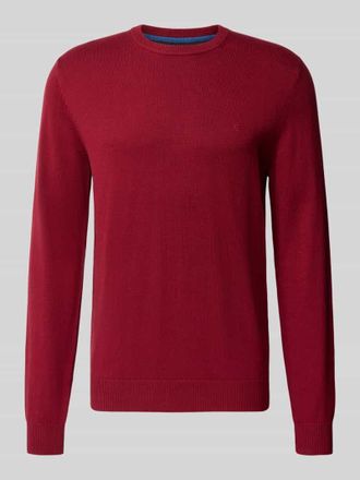 Christian Berg Regular Fit Strickpullover aus Baumwoll-Woll-Mix