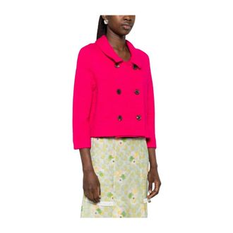 Dries Van Noten Veste crois&eacute;e - Femme - Vestes - Rose - Taille: 38 FR