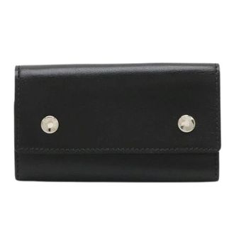 Herm&egrave;s Pre-owned Box Calf Etui Schl&uuml;sseletui mit 6 Haken - - Pre-owned - Damen - Schwarzk - ONE SIZE