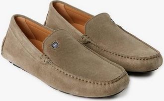 Eden Park Ledermokassins der Kuh - Khaki