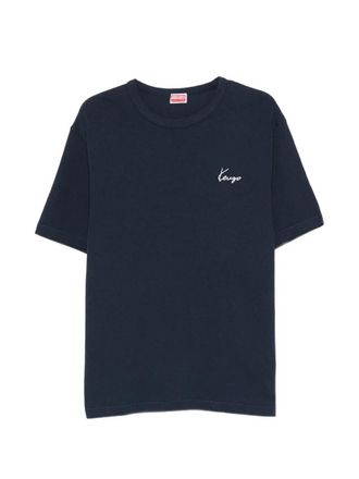 Kenzo Gots Kenzo Archive Rose Outlined Classic T-Shirt