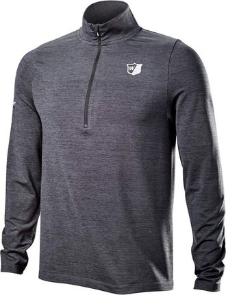 Wilson Staff Herren Golf Thermo-Shirt, STAFF MODEL THERMAL TECH, Polyester/Spandex, Schwarz, Gr. XL, WGA700719XL