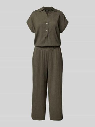 OPUS Jumpsuit mit Strukturmuster Modell Melti polo