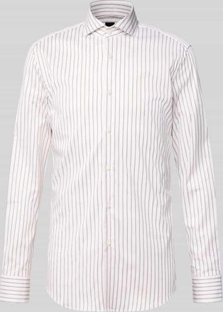 HUGO BOSS Slim Fit Businesshemd aus Baumwoll-Mix Modell HANK
